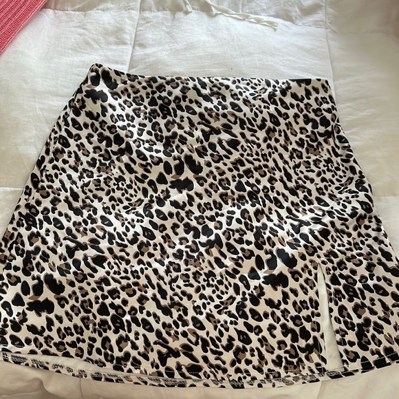 Princess Polly | Skirts | Princess Polly Mini Cheetah Print Skirt ...